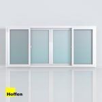 หน้าต่างบานเลื่อน 4 บาน - Hoffen Asia